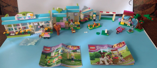 Lego Friends 3188 Heartlake Vet Clinic + 41003 + 41011 3 Sets VGUC READ ...