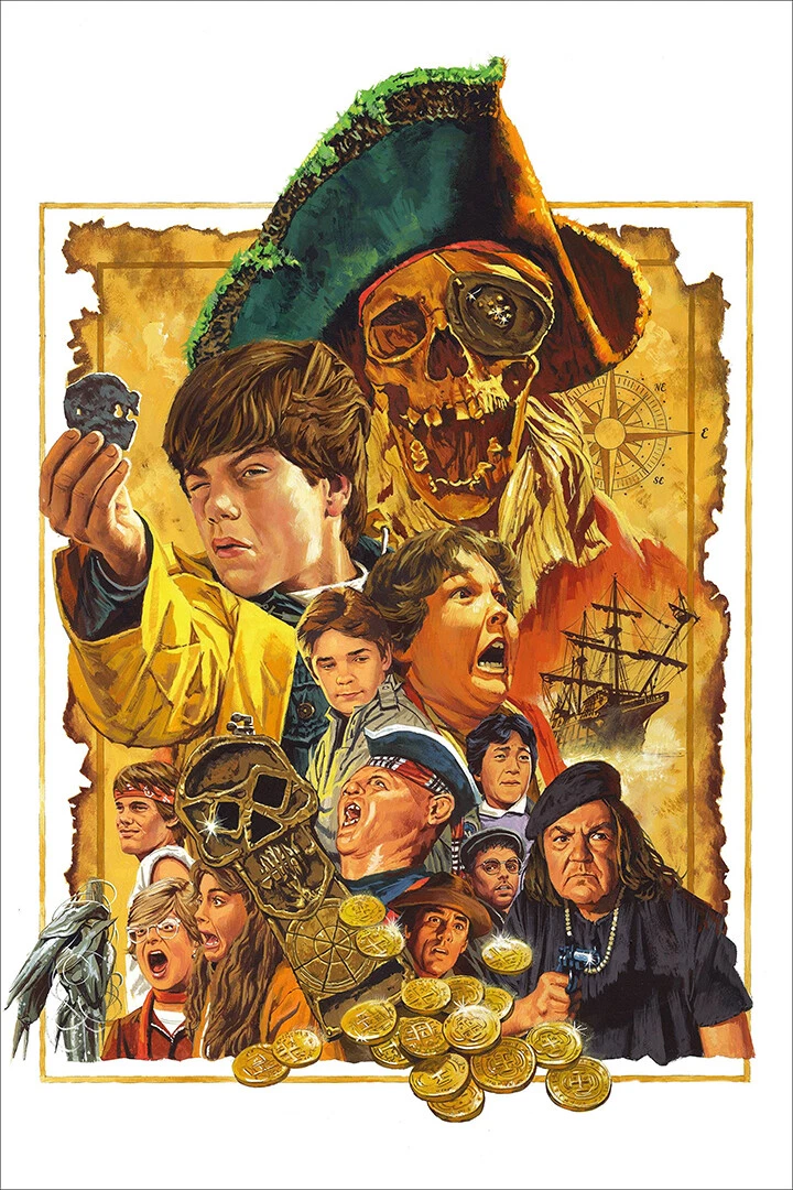 Goonies Skull Poster