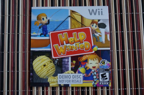 Help Wanted Wii Demo Disc Hudson | eBay UK
