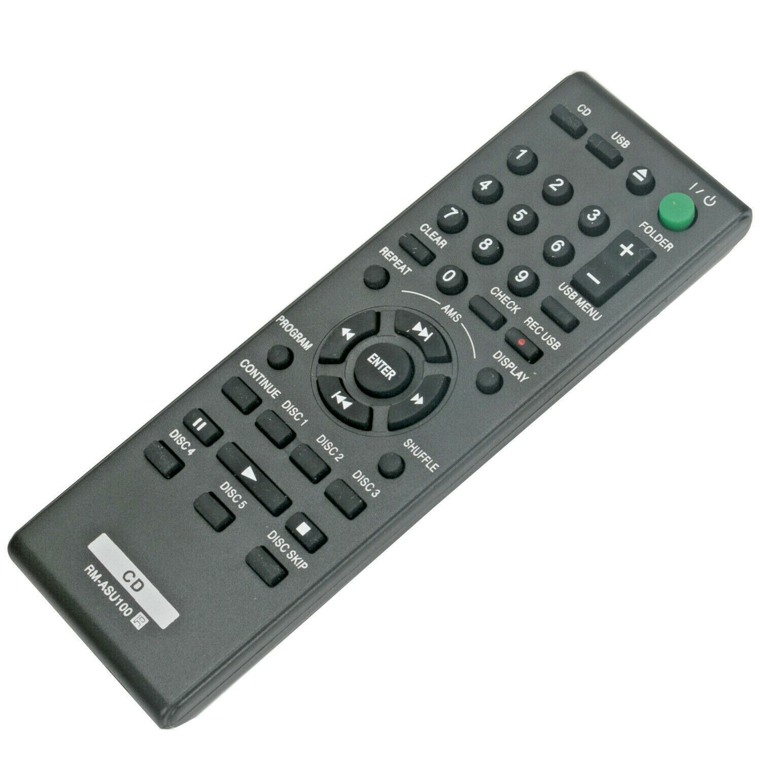 Sony CD Player Remote Control Rm-asu100 RMASU100 Genuine Original for ...