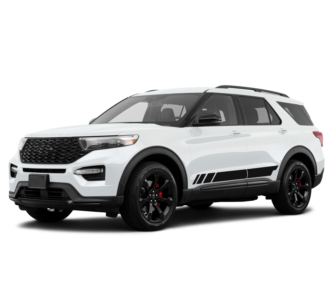 Stripes For Ford Explorer Sticker Decal Side Kit Fender Bumper 2015 ...