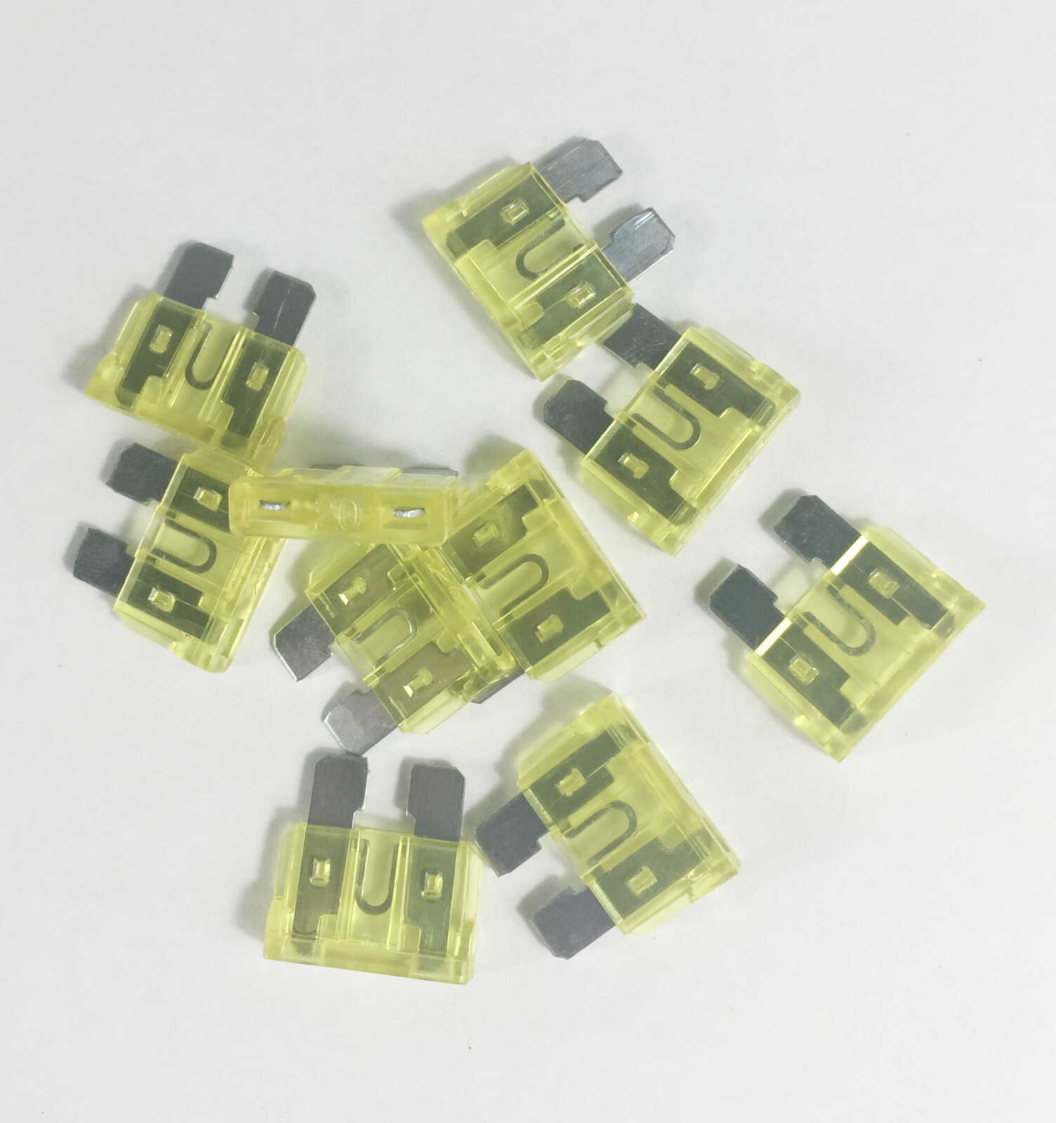 20A Fuse Kits Standard Blade 12V 24V Car Truck SUVs MOTORCYCLE RV 10PCS ...