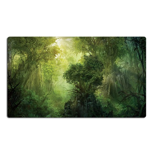 Green Mana Forest MTG Playmat Trading Card Game Mat TCG CCG Mouse Pad ...