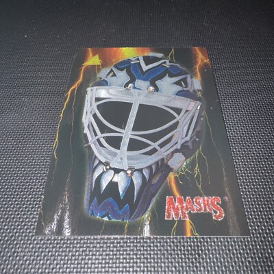 1995 Felix Potvin Masks Pinnacle Hockey Card #4 RARE NR-MNT | eBay