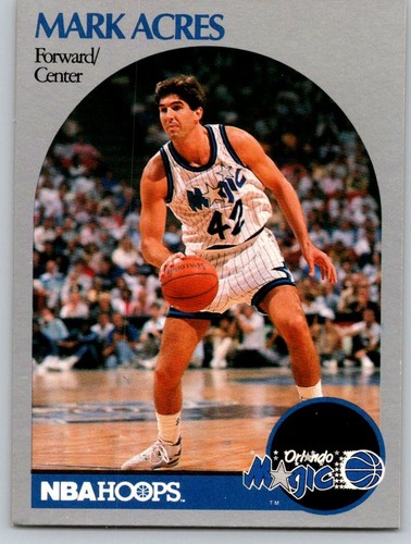 1990-91 Hoops #213 Mark Acres Orlando Magic | eBay