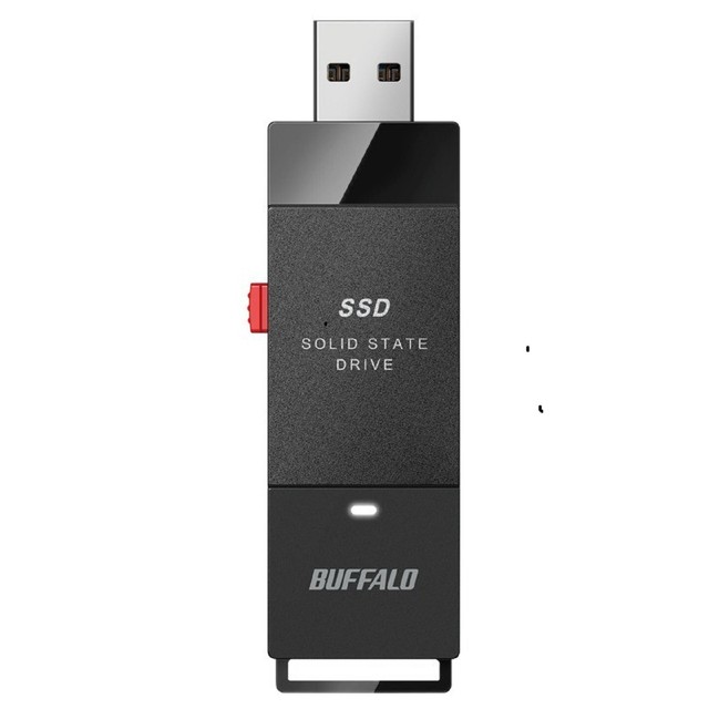 BUFFALO Portable External SSD SSD-PUT1.0U3BC/N USB 3.2(Gen 1) SSD 1TB ...