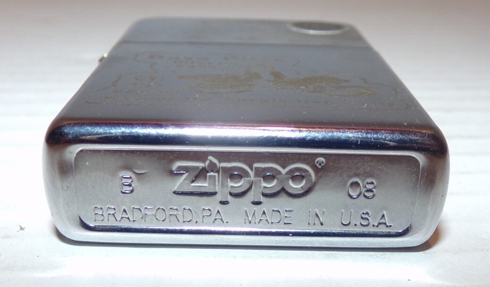 2008 Year of Purple Hog Rider Dave Pitts Director CT. 157 Fresno Zippo ...