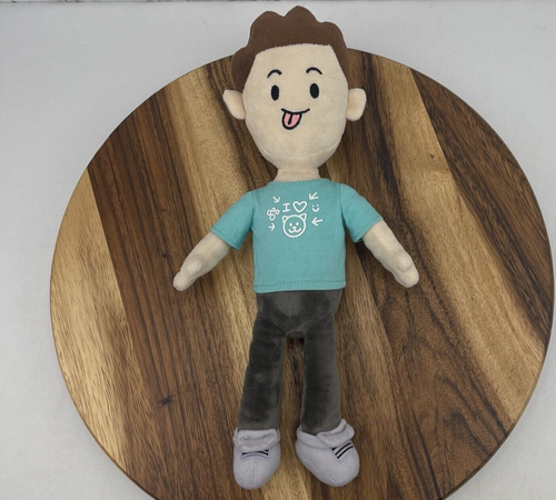 Rare Denis Daily 13" Stuffed Plush, I Love Cats Shirt 2018 | eBay