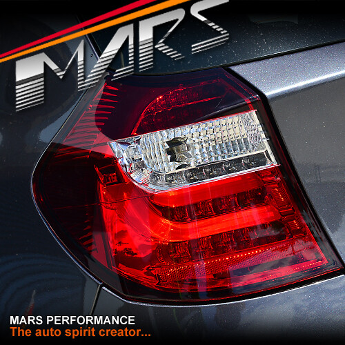 Clear Red 3D LED Stripe Tail lights for BMW E81 E87 Hatch Taillight 04 ...