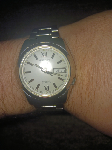 Seiko 5 Sports Silver Men's Watch - SNKL51 for sale online | eBay