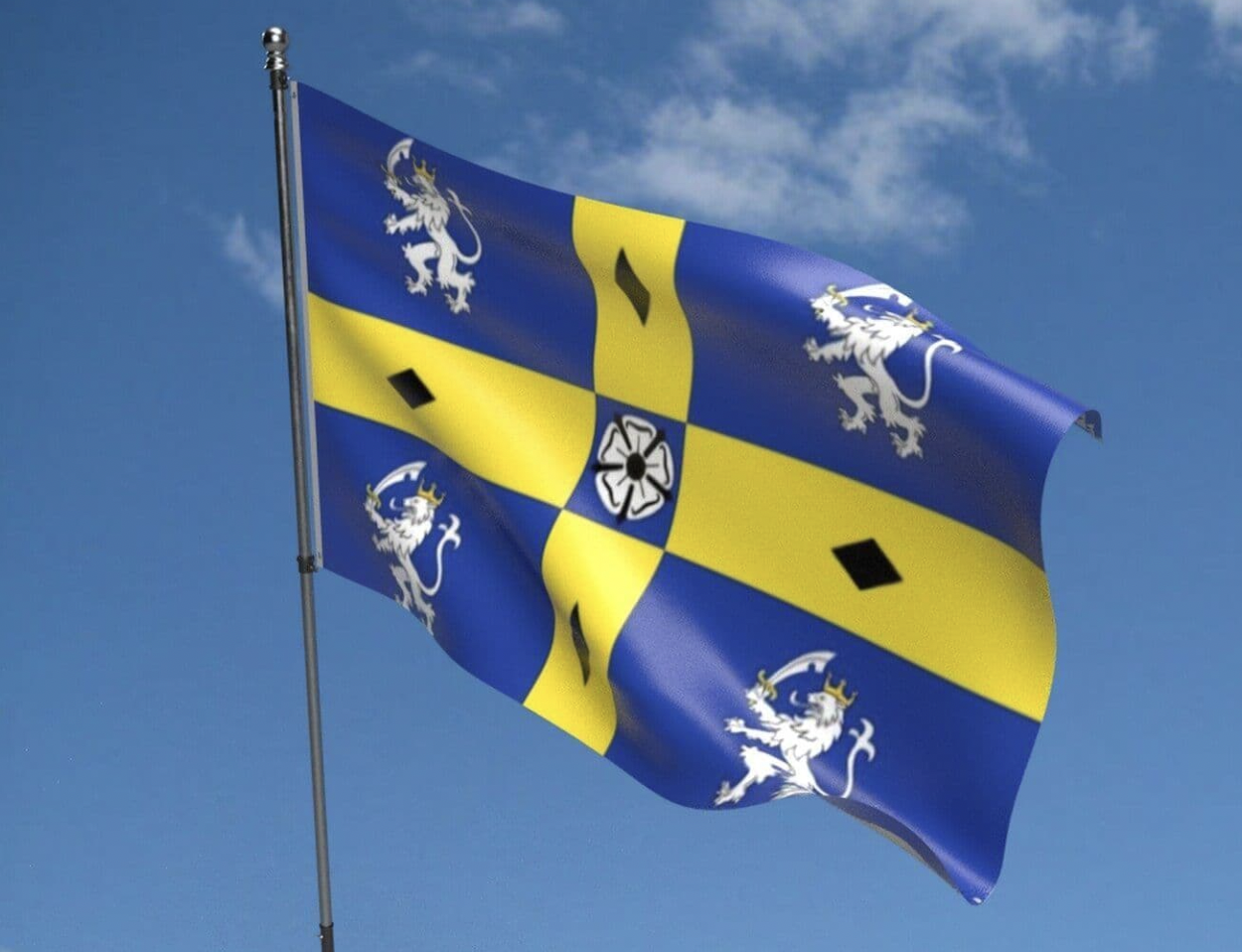 Durham Flags & Bunting - 5x3' 3x2' & Giant 8x5' Table Hand | eBay UK