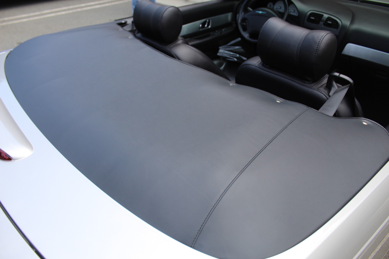 Ford Thunderbird Soft Convertible Top Boot Cover, Parade Black (2002-2005)