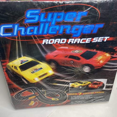 Excite Super Challenger Road Race Car Set Magnetic Race Cars Sealed | eBay