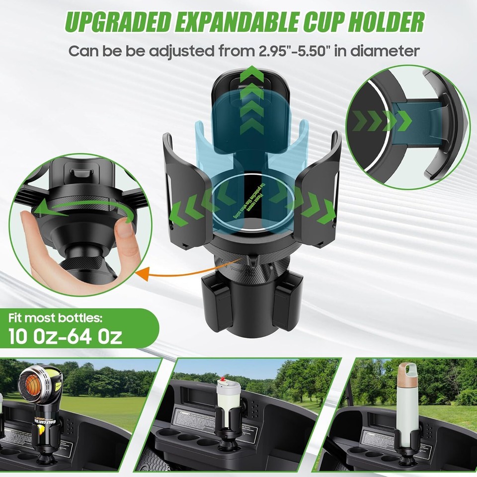 Universal Golf Cart Heater Propane Cup Holder,Adjustable Cup Holder for ...