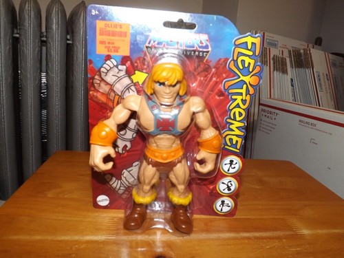 MASTERS OF THE UNIVERSE HE-MAN EXTREME BENDABLE 7" FIGURE NIP 2020 RARE ...