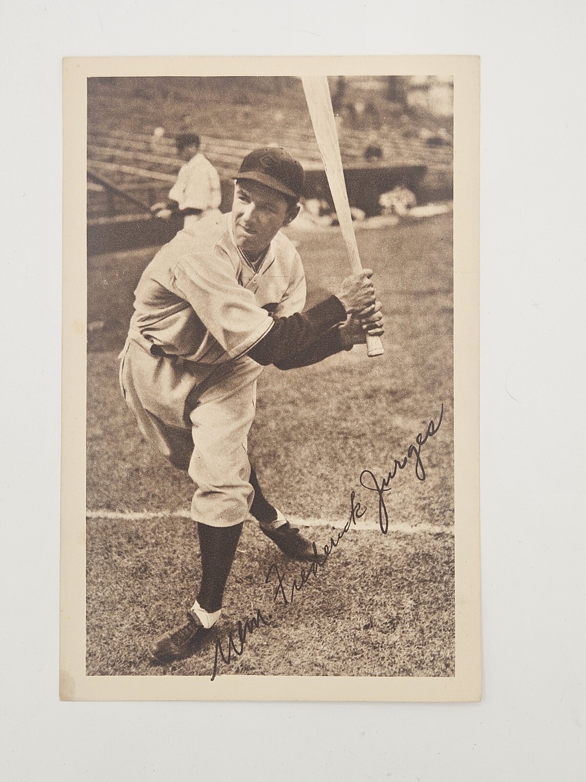 William "Billy" Fredrick Jurges Chicago Cubs 1931 Team Issue Photograph ...