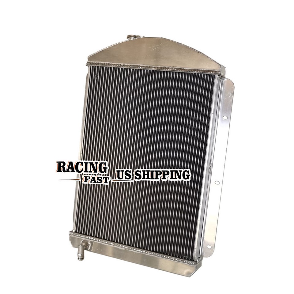 Aluminum Radiator For 1941-1946 1942 1943 1945 Chevy Pickup Truck V8 ...