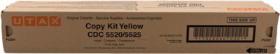UTAX 652511016 ORIGINAL YELLOW TONER CDC 5520/CDC 5525/206ci/256ci DCC ...