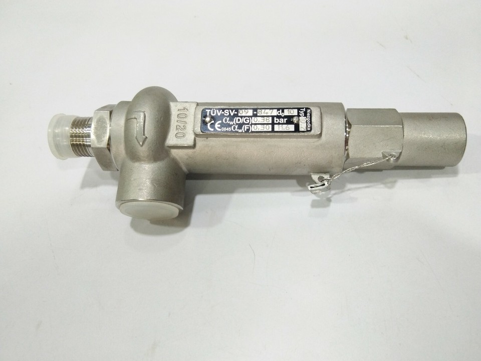 NIEZGODKA TUV-SV-09-847 TYPE 10.2 SAFETY VALVE TUVSV09847 | eBay