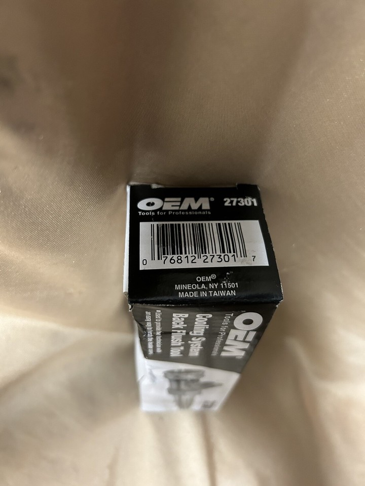 OEM Cooling System Back Flush Tool | eBay