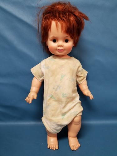 Vintage 22" Ideal Crissy Baby Doll Pull String Hair Grow / Shorten 1972 ...