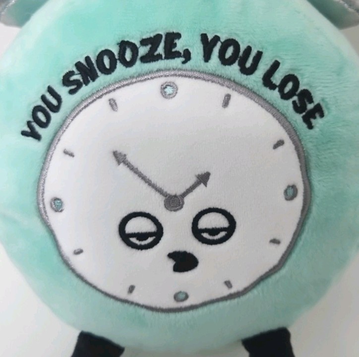 Weighted Alarm Clock Stuffy Punchkins Alarm Clock for Kids | eBay