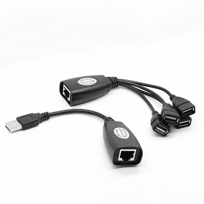 Long Ranges USB Extender USB Over Cat6 Cable For Seamlessly ...