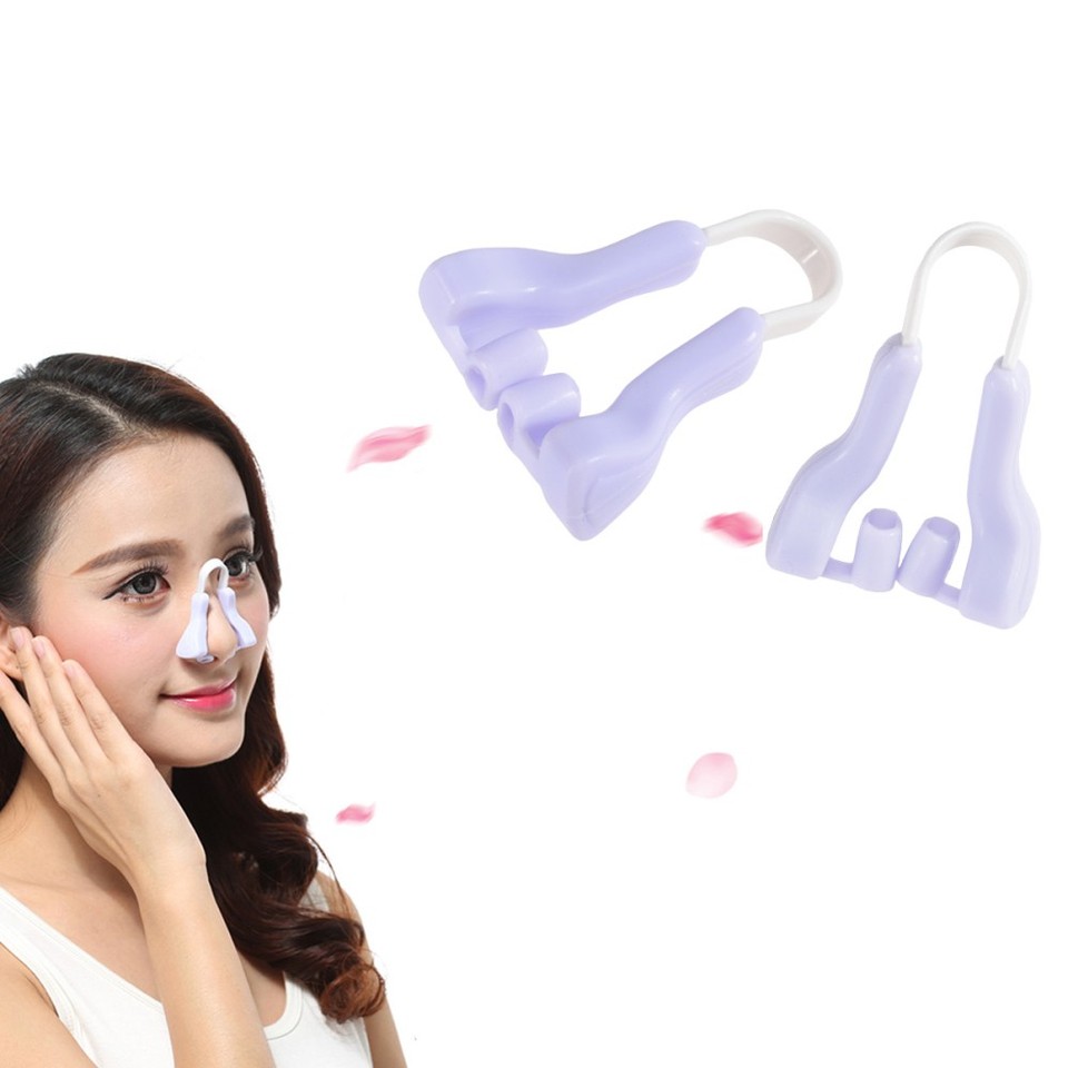 Purple Nose Shaping Shaper Silicone Straightening Bridge Corrector ...