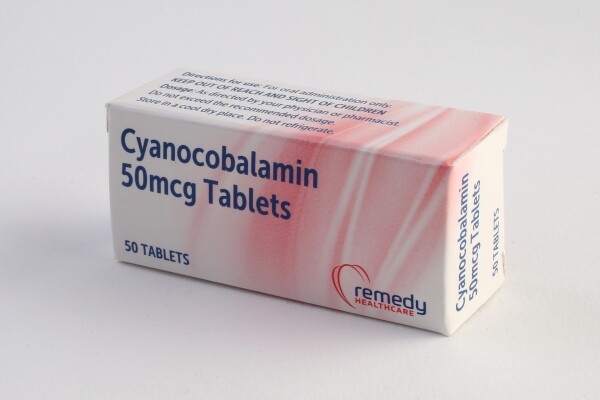 Remedy Vitamin B12 Cyancobalamin 50mcg Tablets - 50 for sale online | eBay