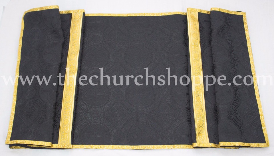 NEW BLACK Set of 2 Roman Catholic Church VIMPS ,VIMPA | eBay
