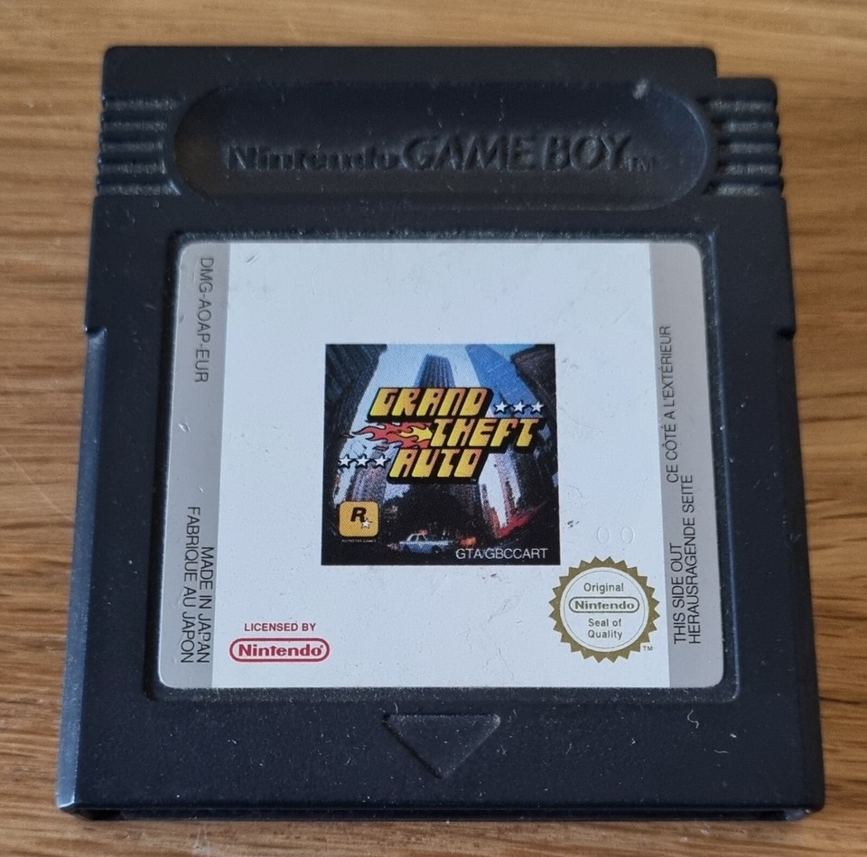 Nintendo Gameboy Color Grand Theft Auto Boxed Genuine Rare | eBay UK