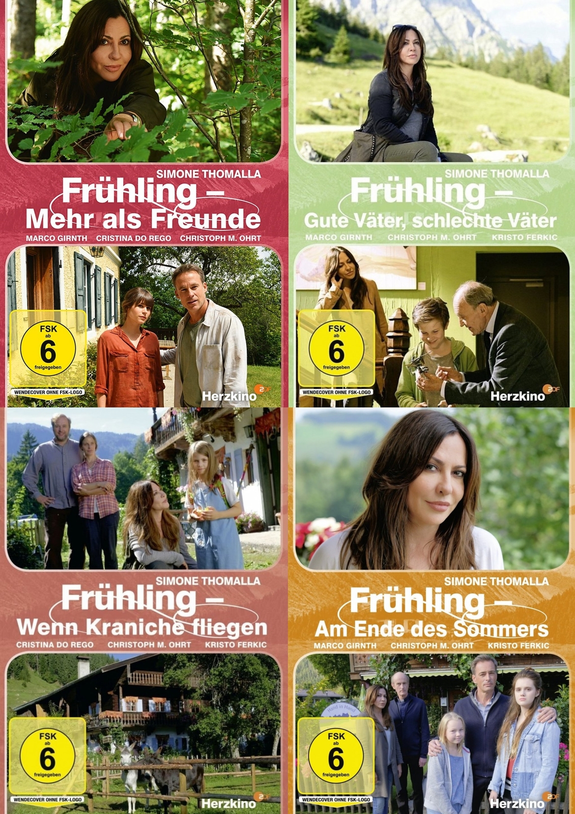 Frühling - 23-Filme-Bundle - ZDF Herzkino - (Simone Thomalla) # 23-DVD ...