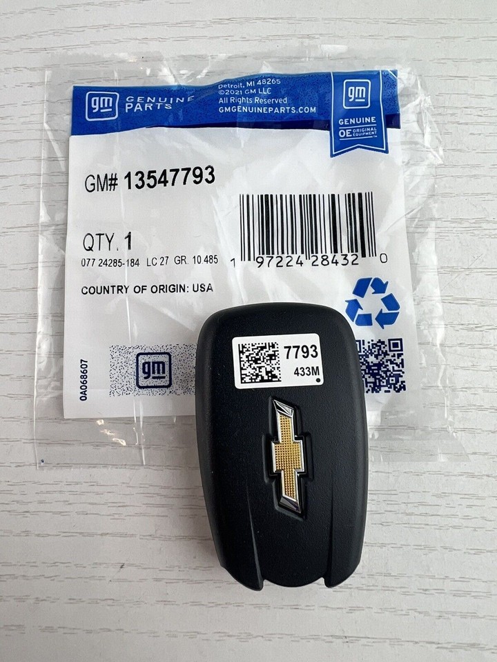 2021-2024 Chevrolet Camaro Malibu Keyless Remote Entry Key Fob 13547793 ...