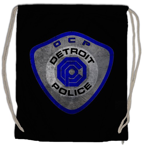 DETROIT POLICE OMNICORP LOGO Turnbeutel Omni Robo Cop Robocop Cyborg ...