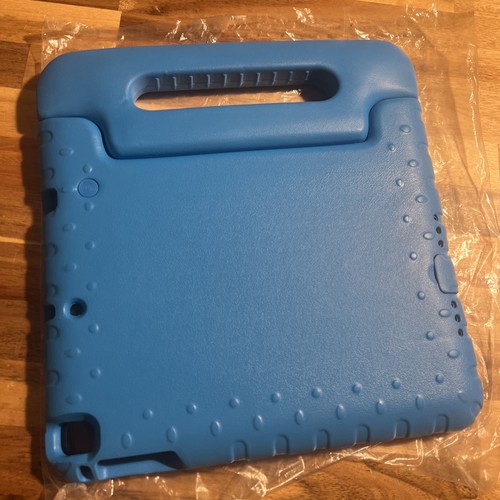 Kids 10.2" iPad 9 Case Blue Strong Lightweight Rigid Foam Construction ...