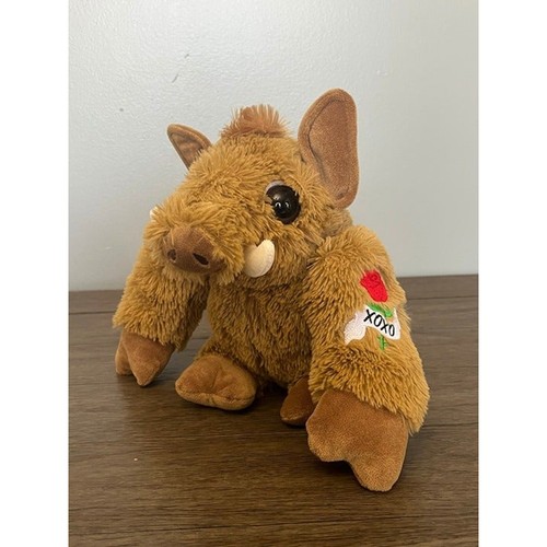 Dan Dee Wild Boar Plush Love XOXO Rose Tattoo | eBay