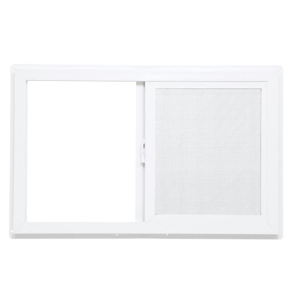 Basement Slider Vinyl Windows Dual Pane Insulated Glass 32in x 20 in ...
