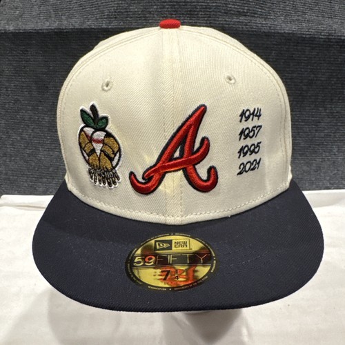 New Era 59/Fifty Atlantic Braves Quavo Championship Fitted Hat, New ...