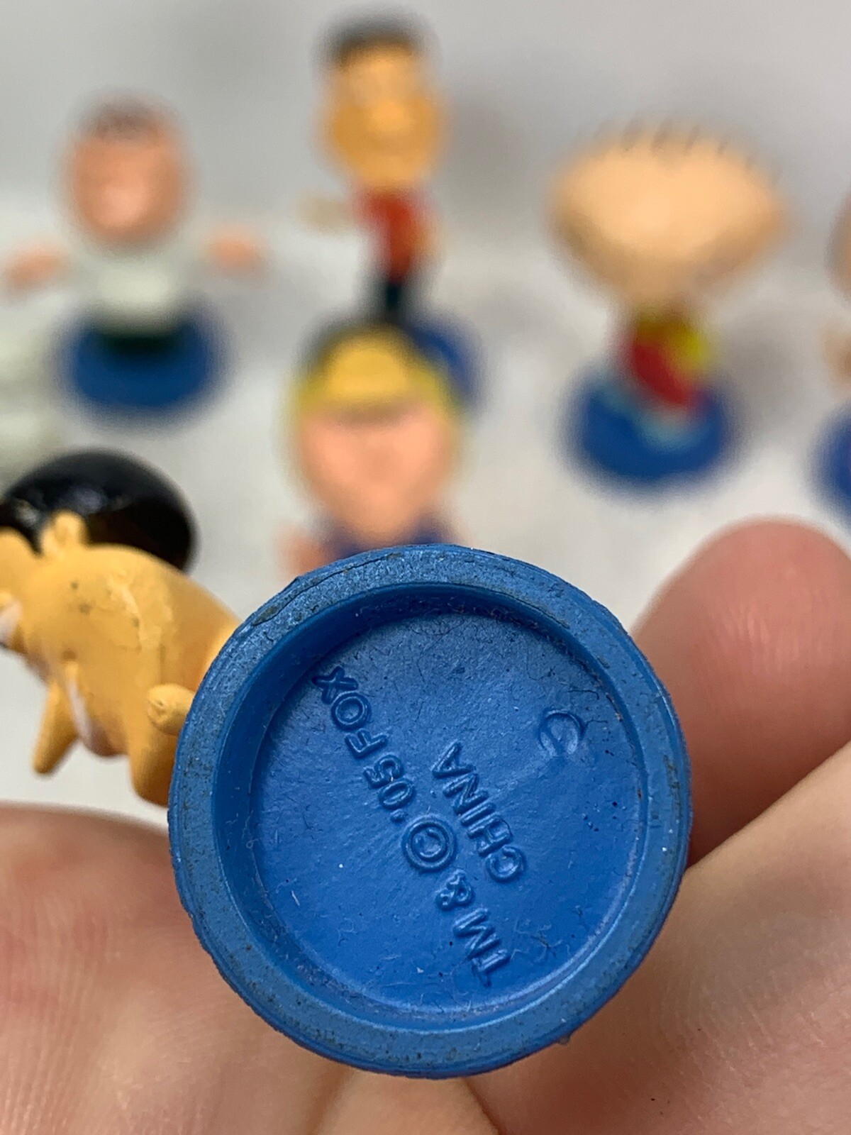 Family Guy mini bobbleheads Complete set w/Custom 2005 Gumball Premium ...