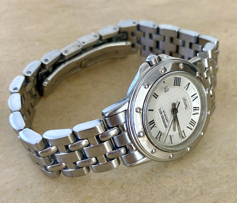 Raymond Weil Tango 5360 Ladies Stainless Steel Watch Silver Dial NEW ...