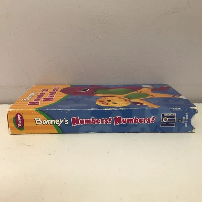 Barney & Friends Numbers Numbers VHS Video | Grelly USA
