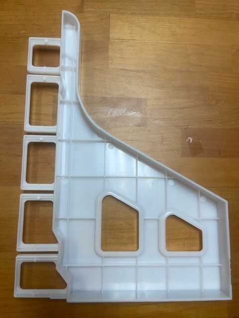 OEM LG Refrigerator Crisper Drawer Cover Support MJH62795501 for ...