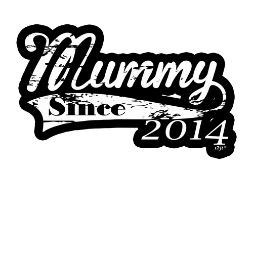 Large Car Sticker - mummy since 2014 Decal Bumper Truck Laptop Window ...