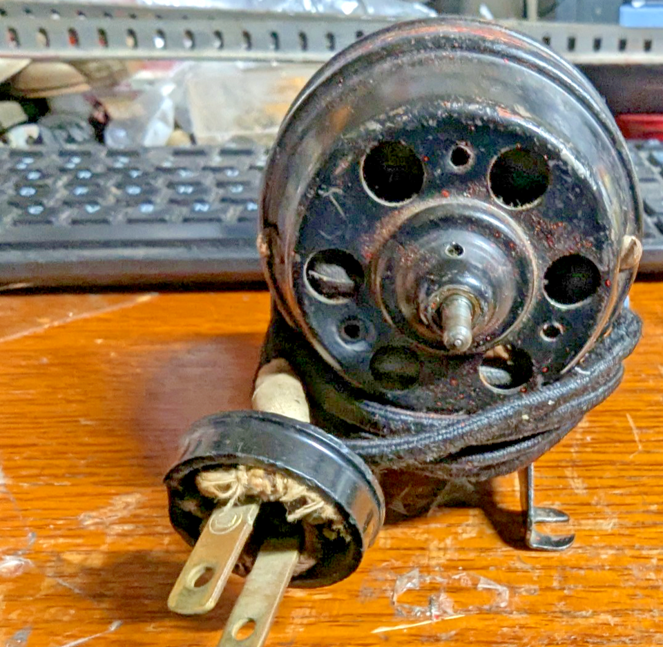 RARE RUNNING P-56 A.C. GILBERT ERECTOR SET ORIGINAL CORD & PLUG | eBay