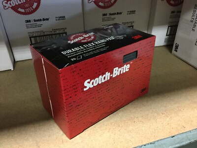 3M 64660 SCOTCH-BRITE Scotch-Brite Grey Scuff Pads Ultra Fine Hand ...