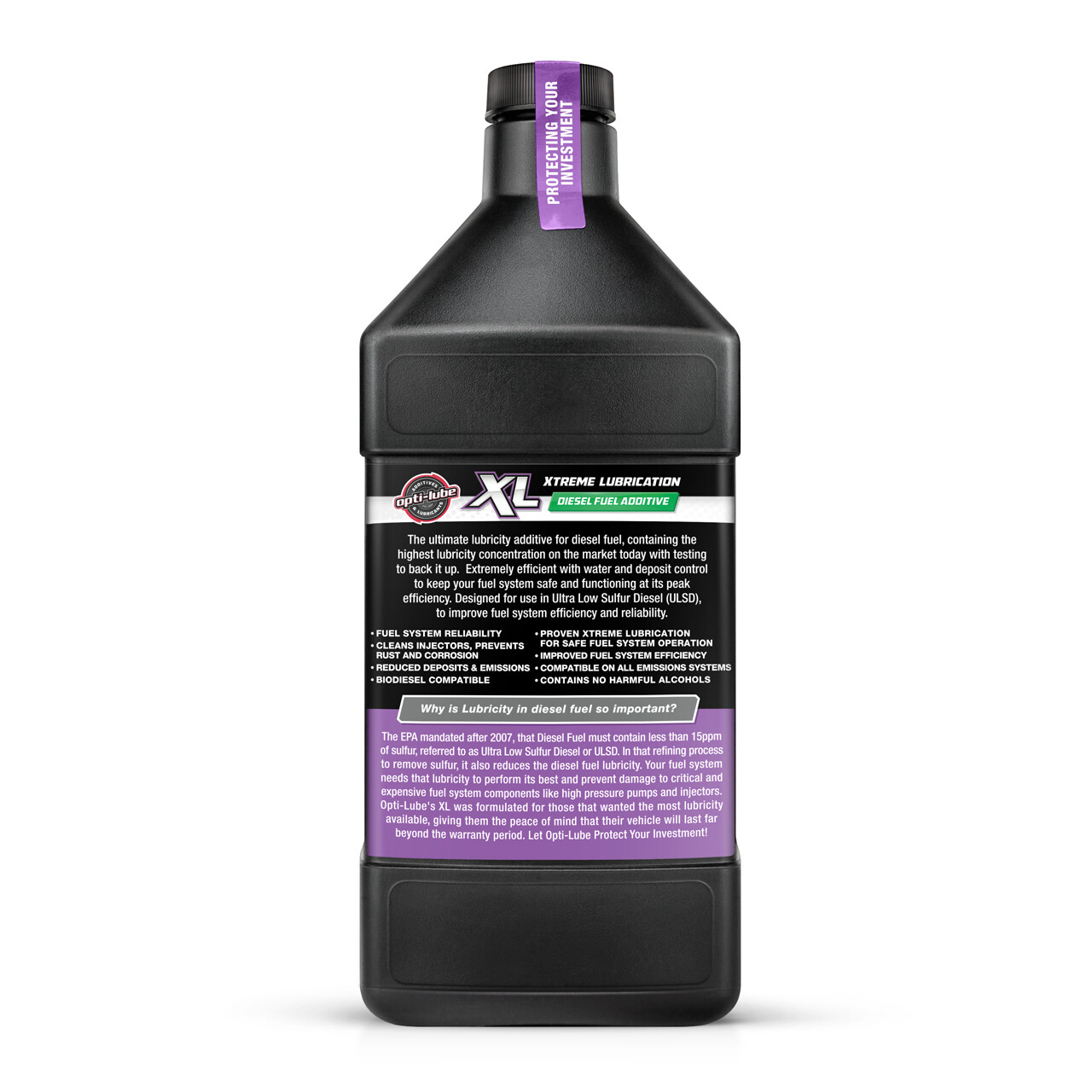 Opti-Lube XL Xtreme Lubricant Formula Diesel Fuel Additive: 1 Quart ...