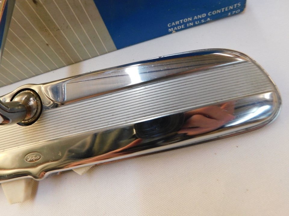 NOS OEM Ford 1962 1963 1964 Galaxie 500 Falcon Rear View Mirror Day ...