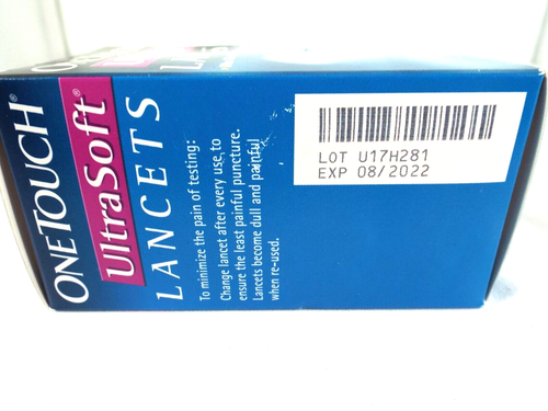 OneTouch Ultra Soft 100 Sterile Lancets for sale online | eBay