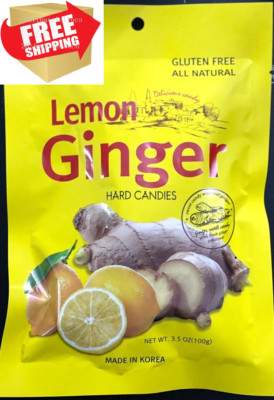 Pure Lemon Ginger Hard Candies with Fresh Ginger Delicious | eBay