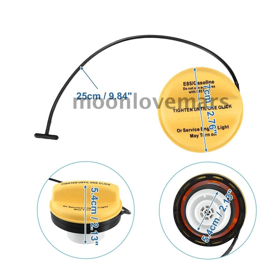 Car Fuel Tank Filler Cap Gas Cap Replacement For Chevy Avalanche ...